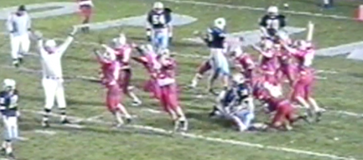 Minerva Lions at Louisville Leopards 1995 Football Highlights