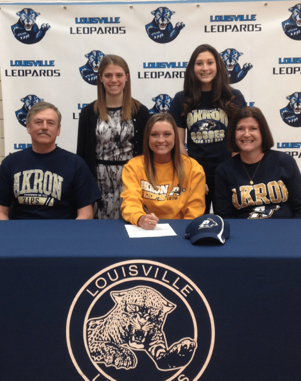 Baughman Signs With Akron to Play Soccer