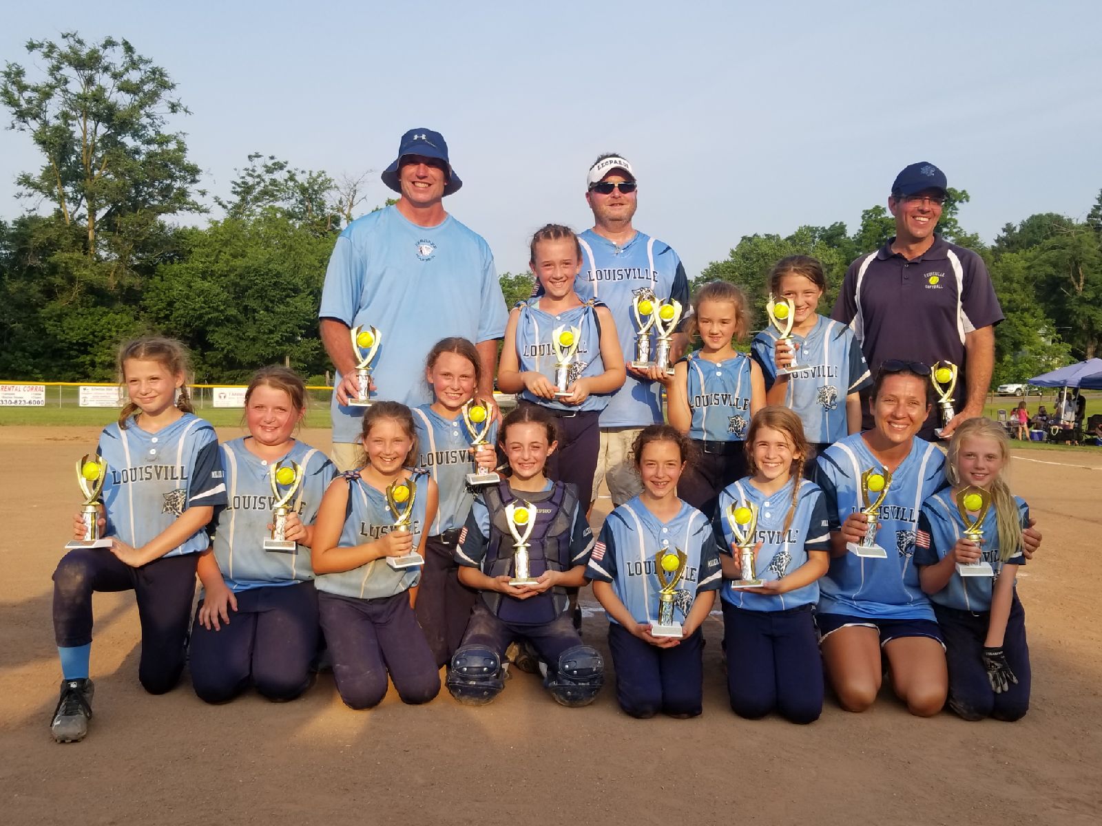 Louisville Lady Leopards 10U Miller & Company Softball Team Completes ...